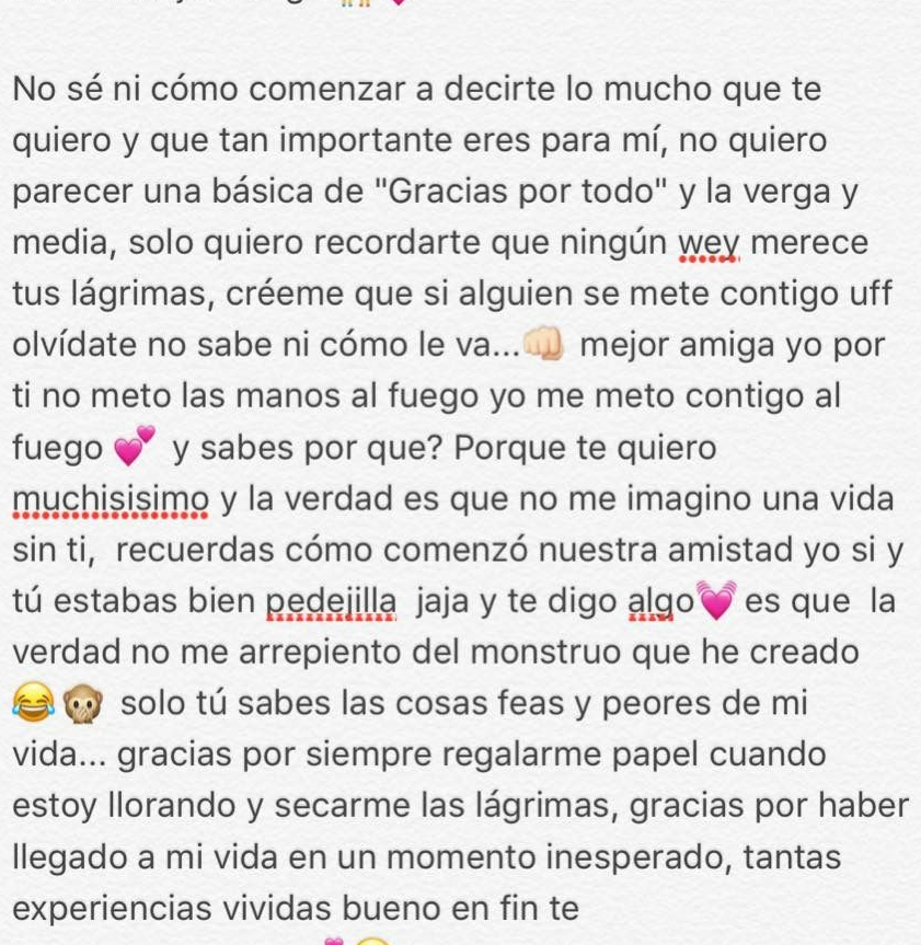 Carta emotiva para mi mejor amiga en su cumpleaños: palabras desde el corazón