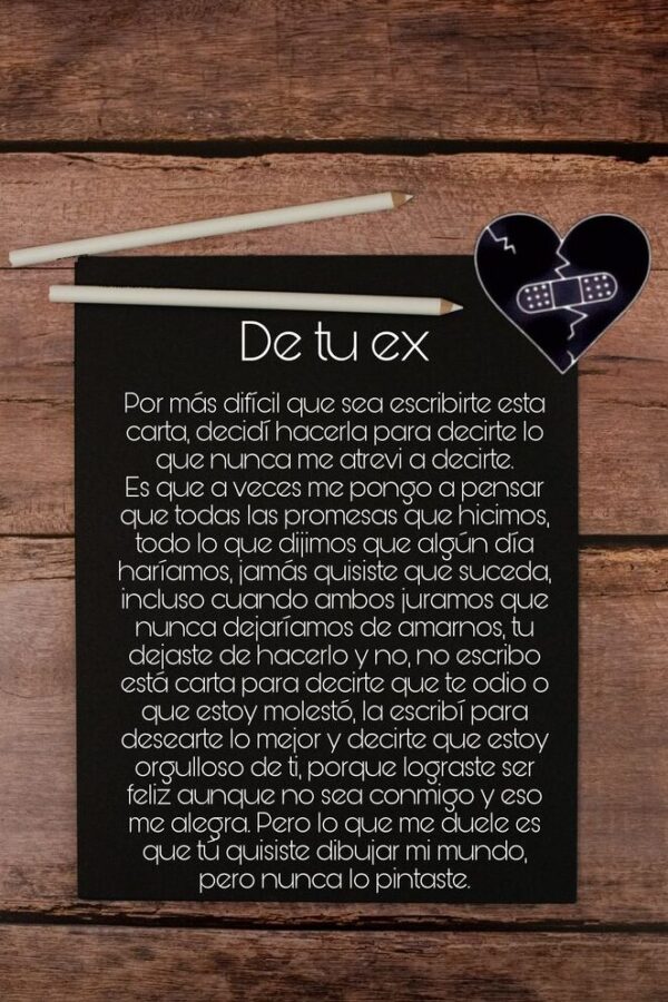 Cartas de amor para mi ex novia: Expresiones largas de amor y ...