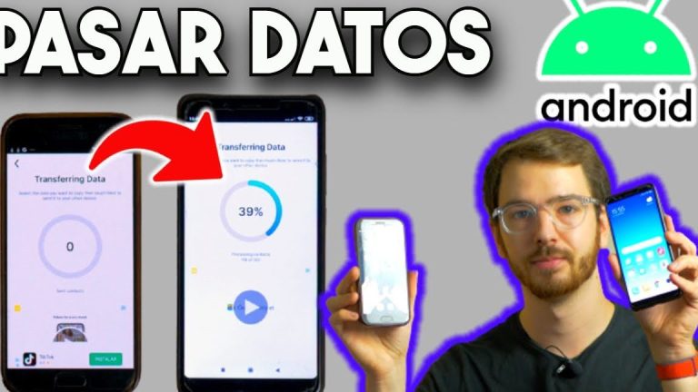 Cómo PASAR MI INFORMACIÓN DE UN TELÉFONO A OTRO FÁCIL y RÁPIDO